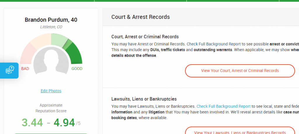 MyLife Reputation Score | Reputation Sciences