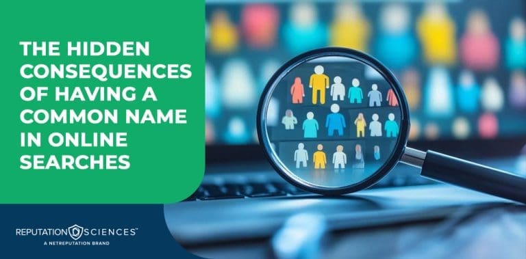 Online Searches: The Struggles of a Common Name