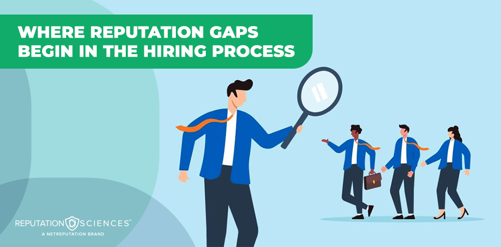 How Reputation Gaps Form in the Hiring Process